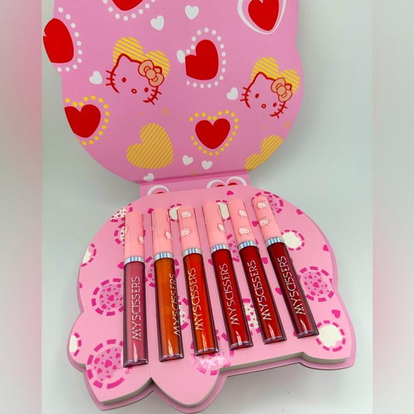 Hello Kitty | Makeup | Hello Kitty 6 Pack Lip Gloss Bundle Box Gift Set ...